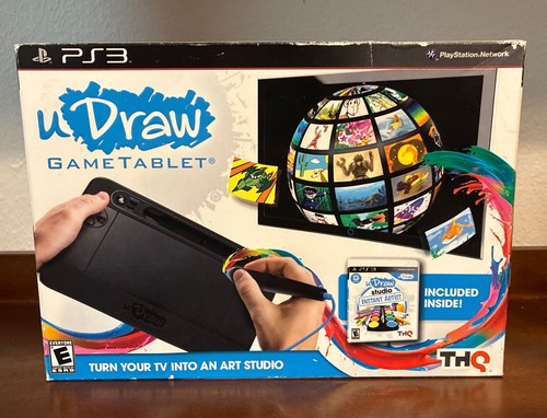 NEW-SEALED uDraw Game Tablet (Sony PlayStation 3) Game Inside, PS3 ...
