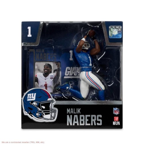 NFL New York Giants Malik Nabers 7'' Mini Figure | eBay