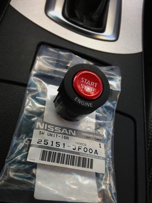 For Nissan Genuine OEM Ignition Start Button Switch Unit R35 GTR 370Z ...