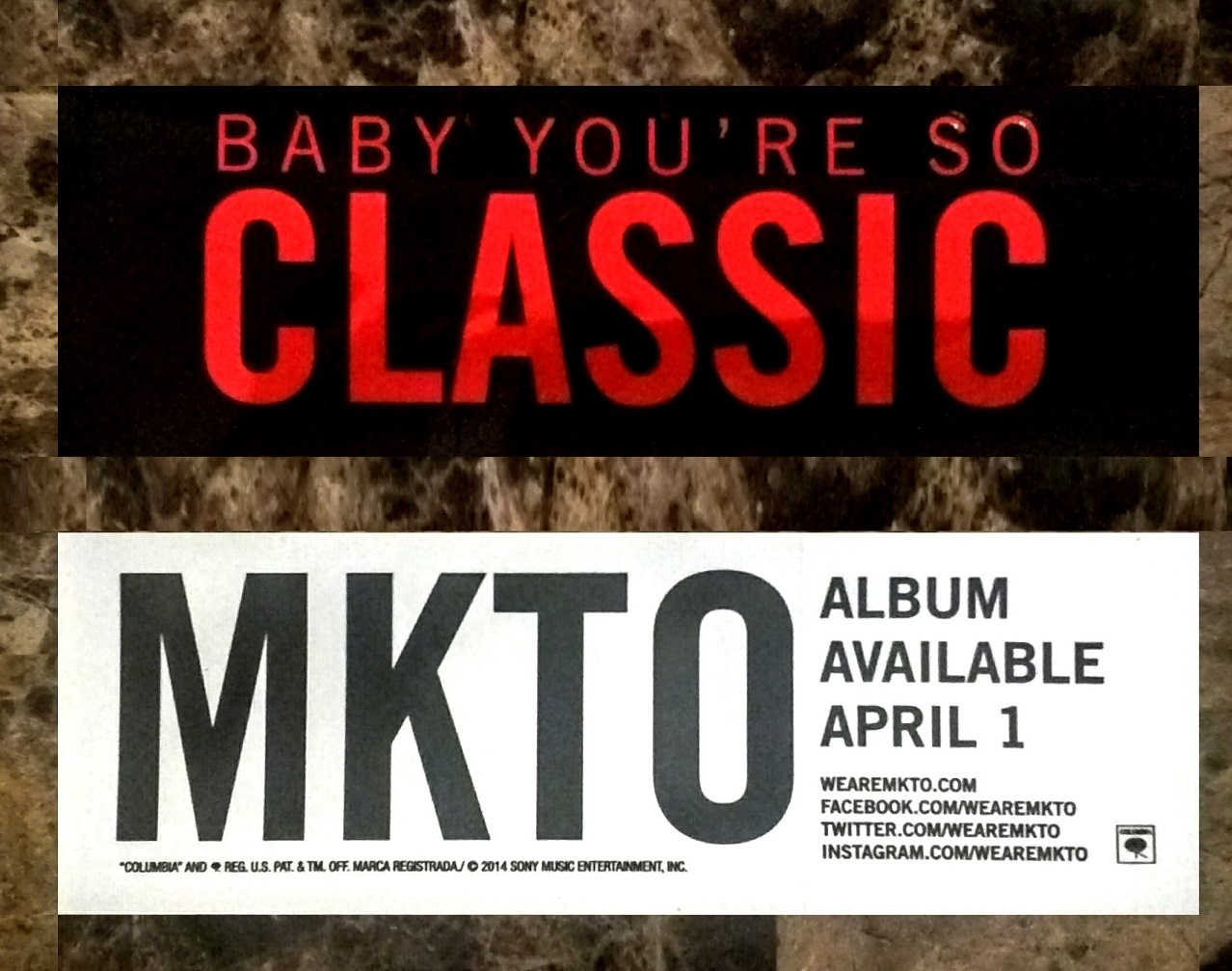 Mkto Classic Album Cover