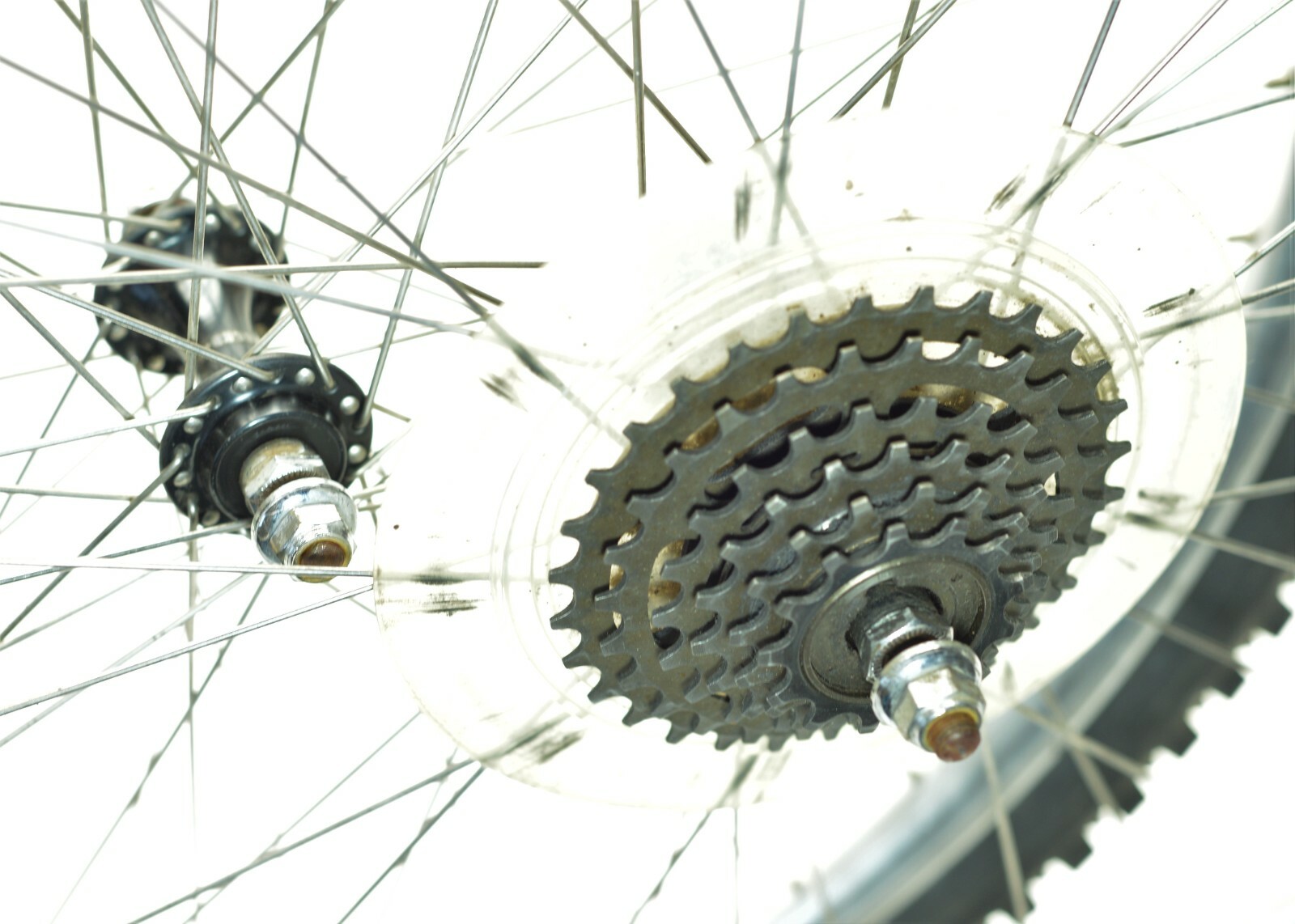 SUZUE BOLT-ON MAEDA 6 SPEED BICYCLE ARAYA 26" X 1.50 DOUBLE WALL WHEELS ...