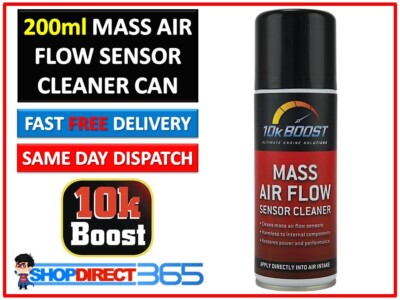 Car MAF Mass Air Flow Sensor Cleaner Spray Restore Power Performance ...