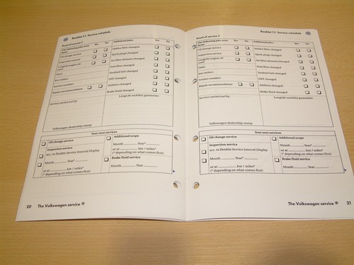 VOLKSWAGEN VW SERVICE BOOK SERVICE HISTORY BOOK NEW & UNUSED ALL VW ...
