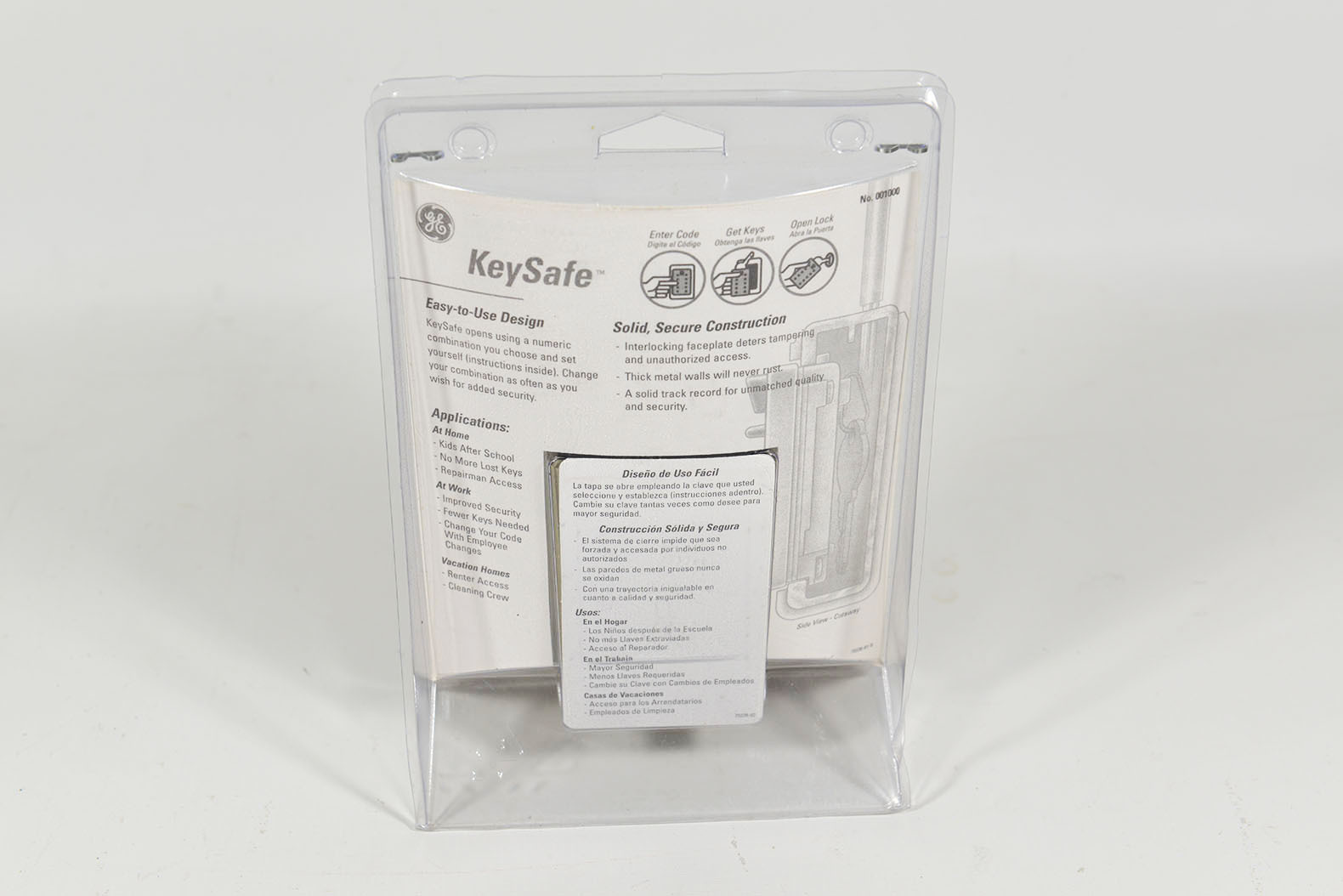 Brand New GE Supra Keysafe 001000 Keysafe Portable Push Button Key Safe ...