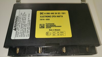 CPC4 A 006 446 34 02 / 001NAFTA Electronic Module Freightliner Cascadia ...