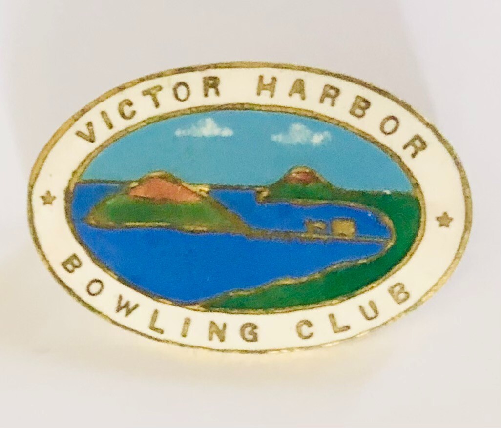 Victor Harbor Bowling Club Badge Pin Rare Vintage (K7) | eBay