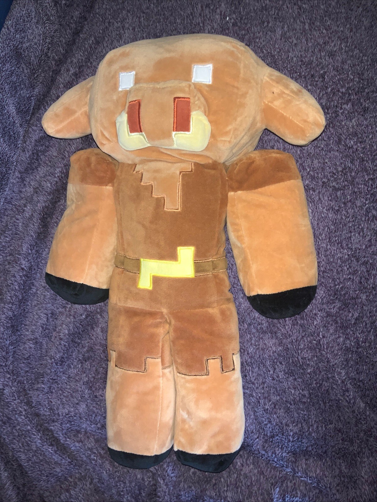 Minecraft Pillow Buddy Piglin Plush 19" Stuffed Animal Jinx Mojang | eBay