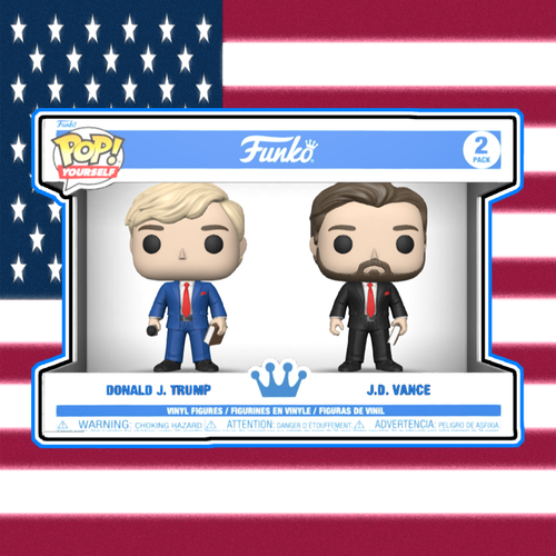 2024 Funko Pop DONALD TRUMP AND JD VANCE BUNDLE CUSTOM | eBay