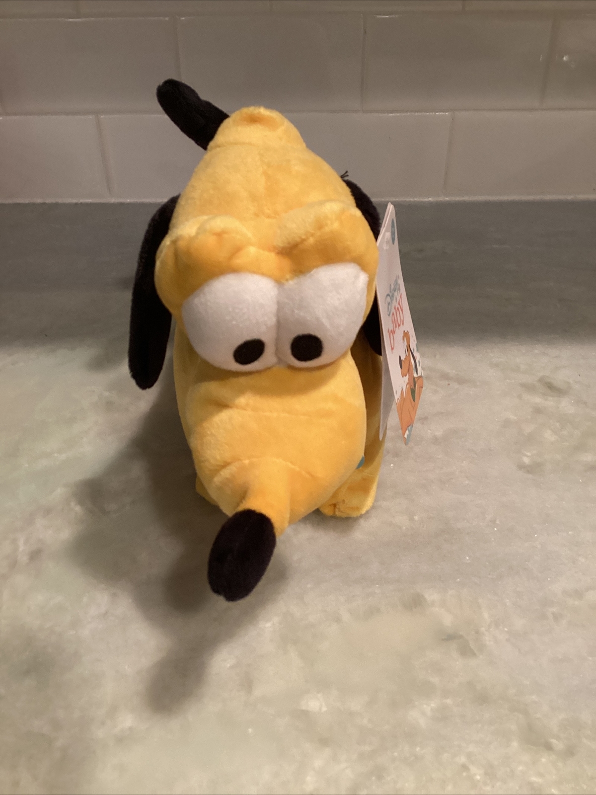 New Disney Baby Pluto Animated Walking Barking and Wags Tail Pet Plush ...
