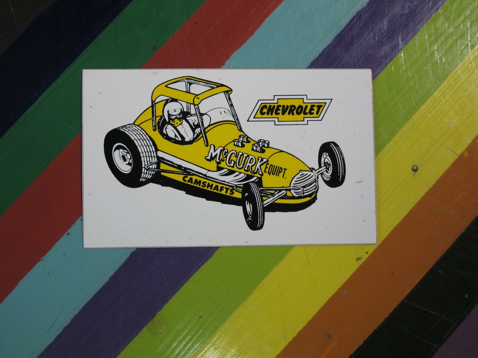 vtg 1970s-1990s Auto Racing sticker - 3 wheeler, off road, VWs, Open ...