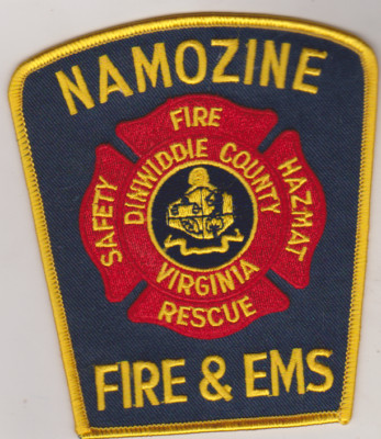Namozine VA Fire & EMS patch | eBay