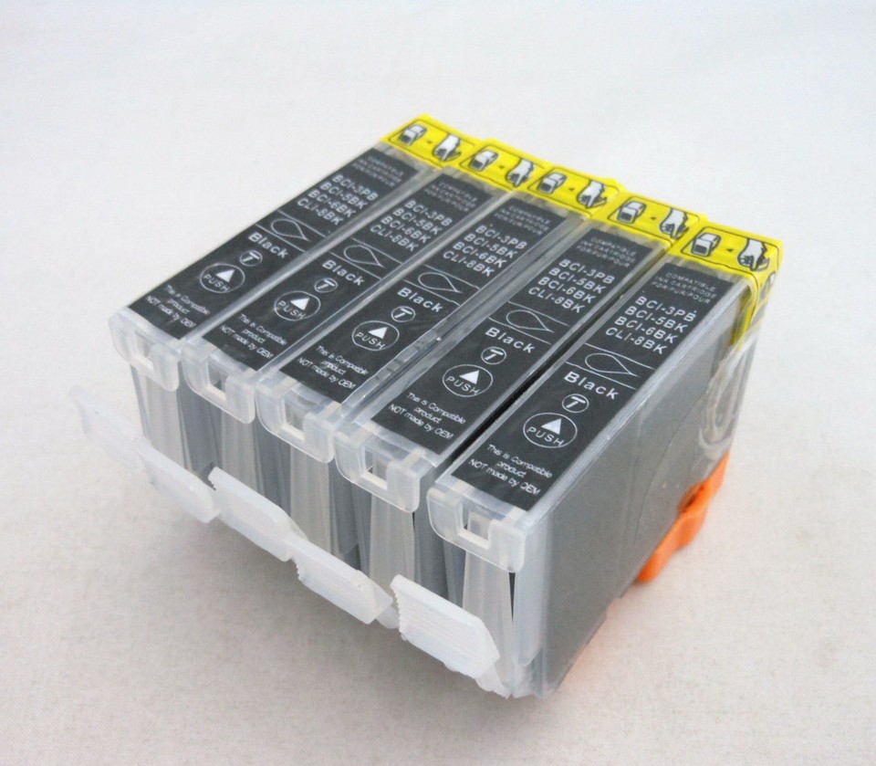 BCI-6 Black Ink Cartridge for Canon Pixma MP780 MP760 MP750 iP8500 ...