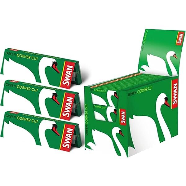 Swan Green GENUINE Standard Papers Cigarette Regular Rolling Paper ...