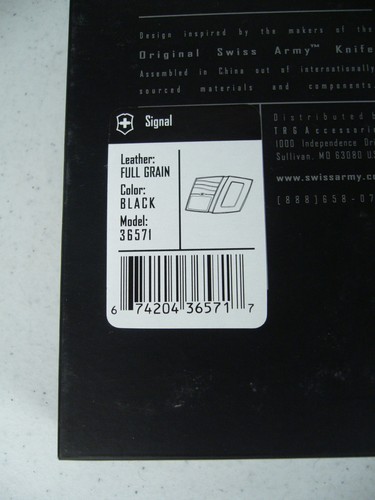 New Victorinox Swiss Army Classic Signal Padfolio / Wallet / PDA Case ...