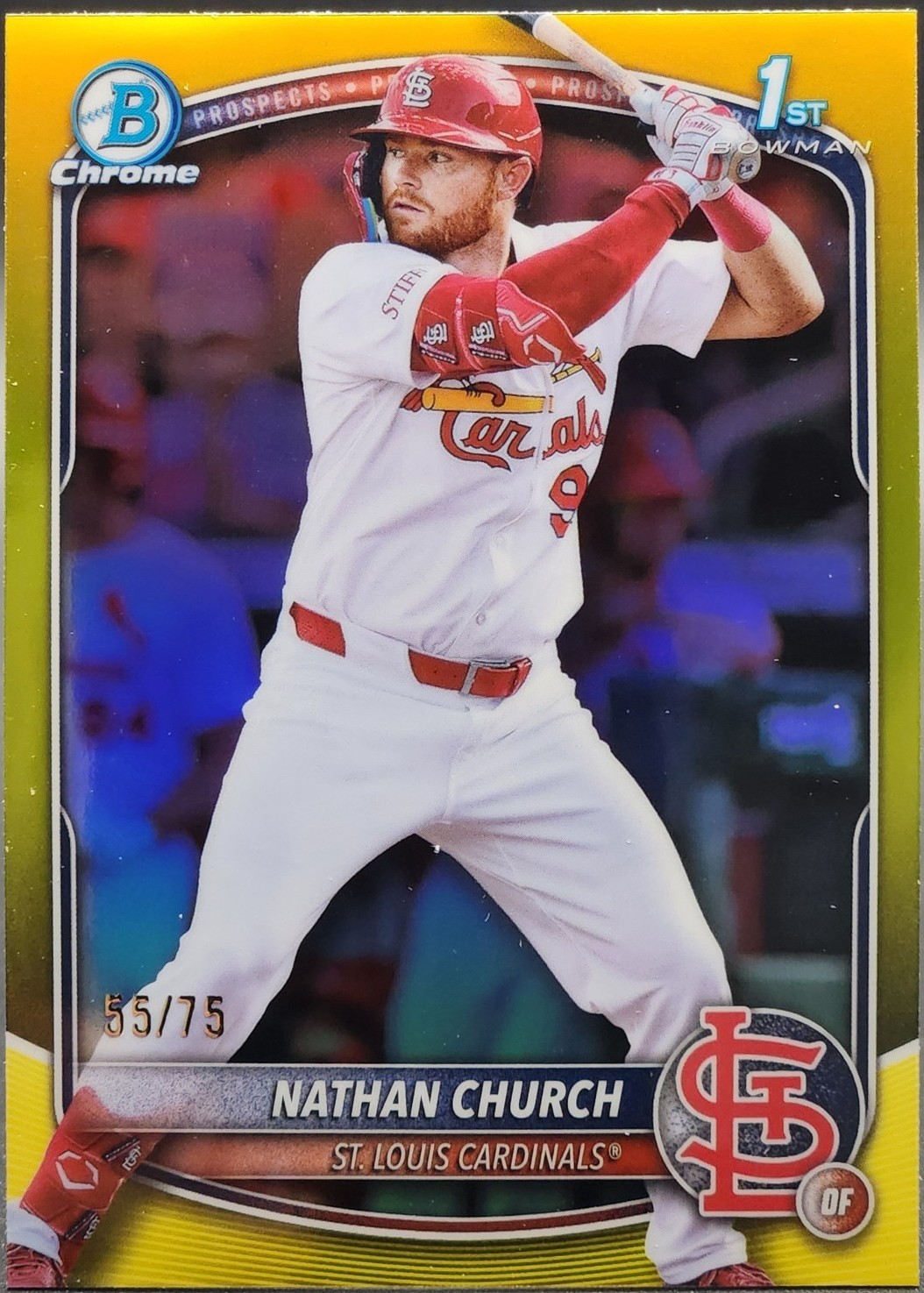 2025 Bowman Chrome - Prospects Nathan Church, Nathan Church #BCP-192 ...