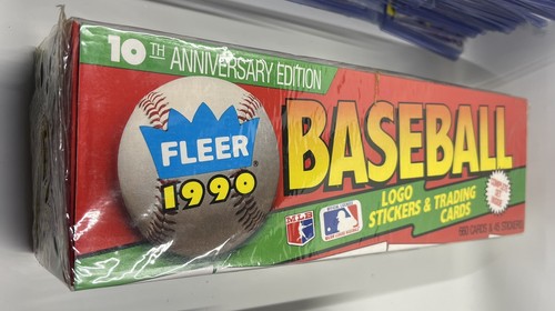 1990 Fleer Baseball Complete Set 660 Cards & 45 Stickers - Factory ...