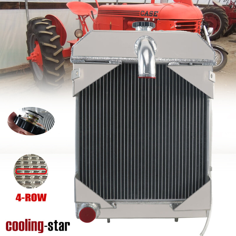 4-ROW 62MM ALUMINUM RADIATOR FOR CASE/ IH TRACTOR VA VAC VAI VAO VAH ...