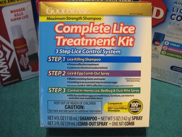 GoodSense Lice Control System Treatment Kit 11 Oz 4 Ct for sale online ...