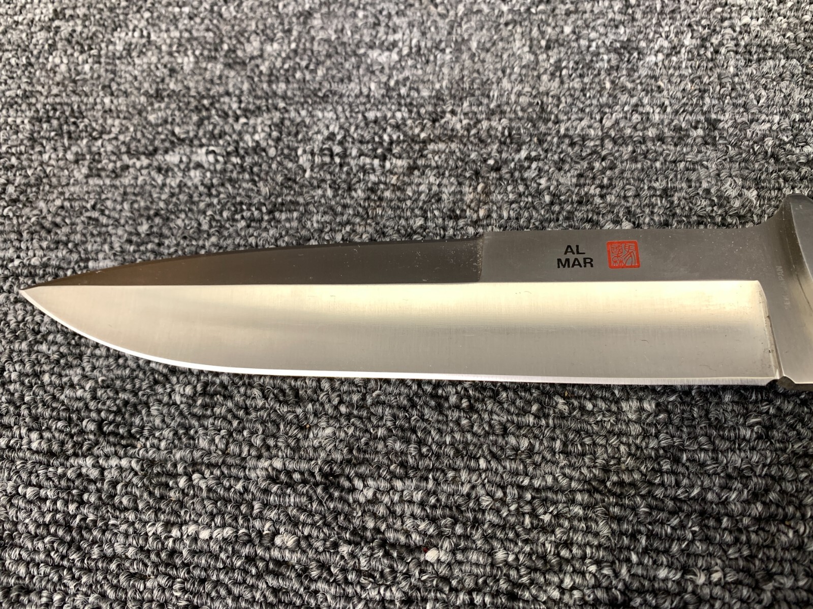 Vintage Al Mar Fixed Blade Fighting Dagger Knife Made in Japan | eBay