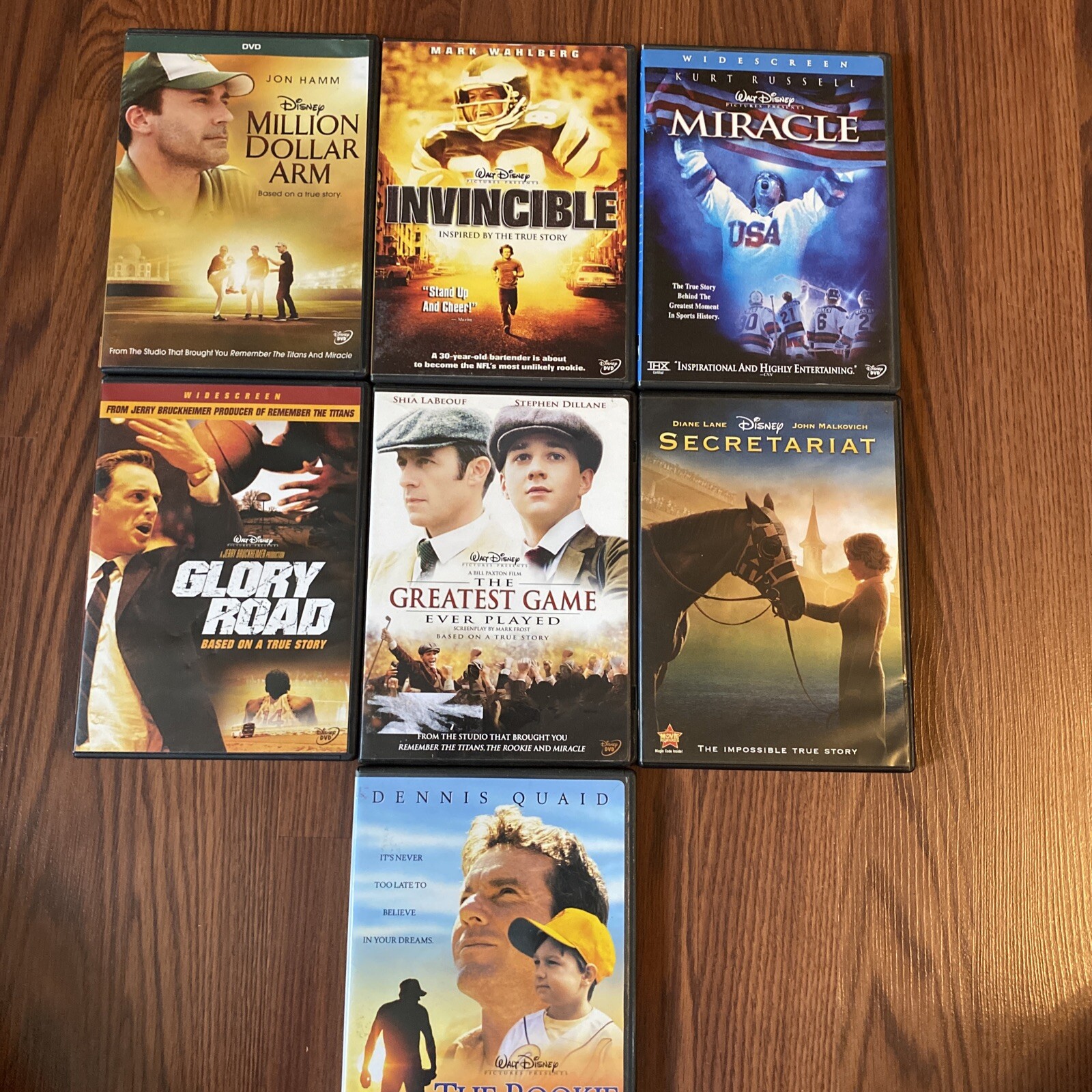 7 Disney Sports DVD’s | eBay