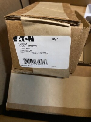 EATON TA800MA2 LUG TERMINAL KIT 800 AMP 3/0 AWG (NEW) | eBay