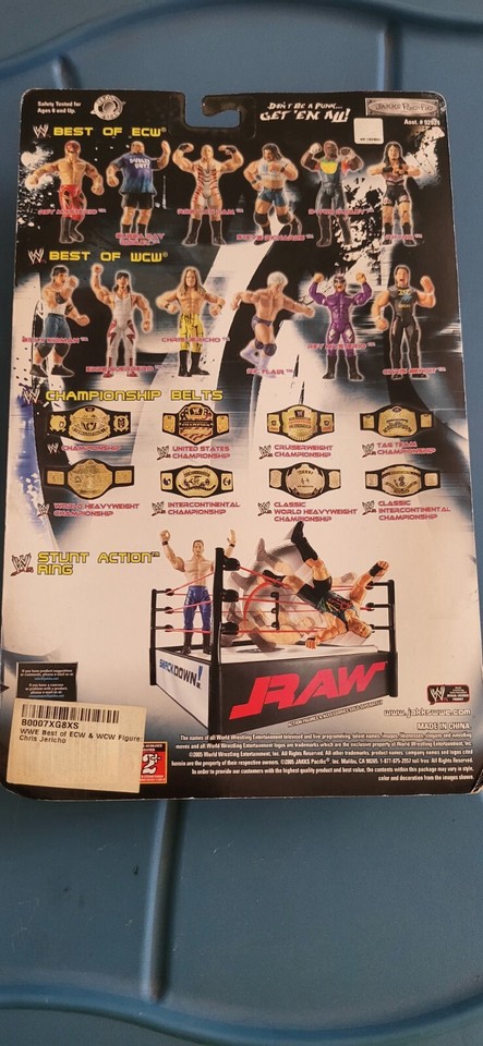 Jakks Pacific Best Of WCW Chris Jericho | eBay