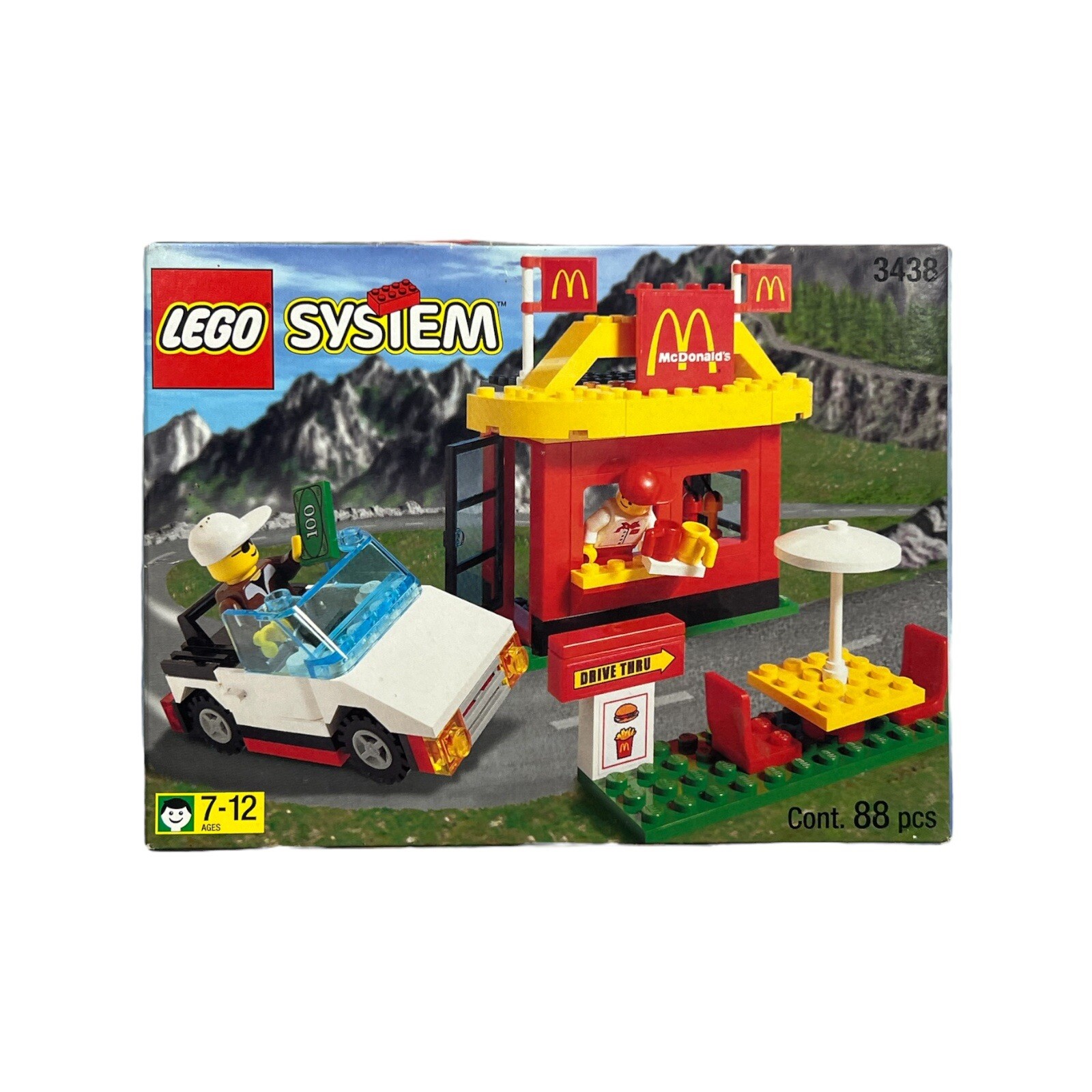 LEGO 3438 McDonalds Restaurant Promotional Town From 1999 Rare MINT ...