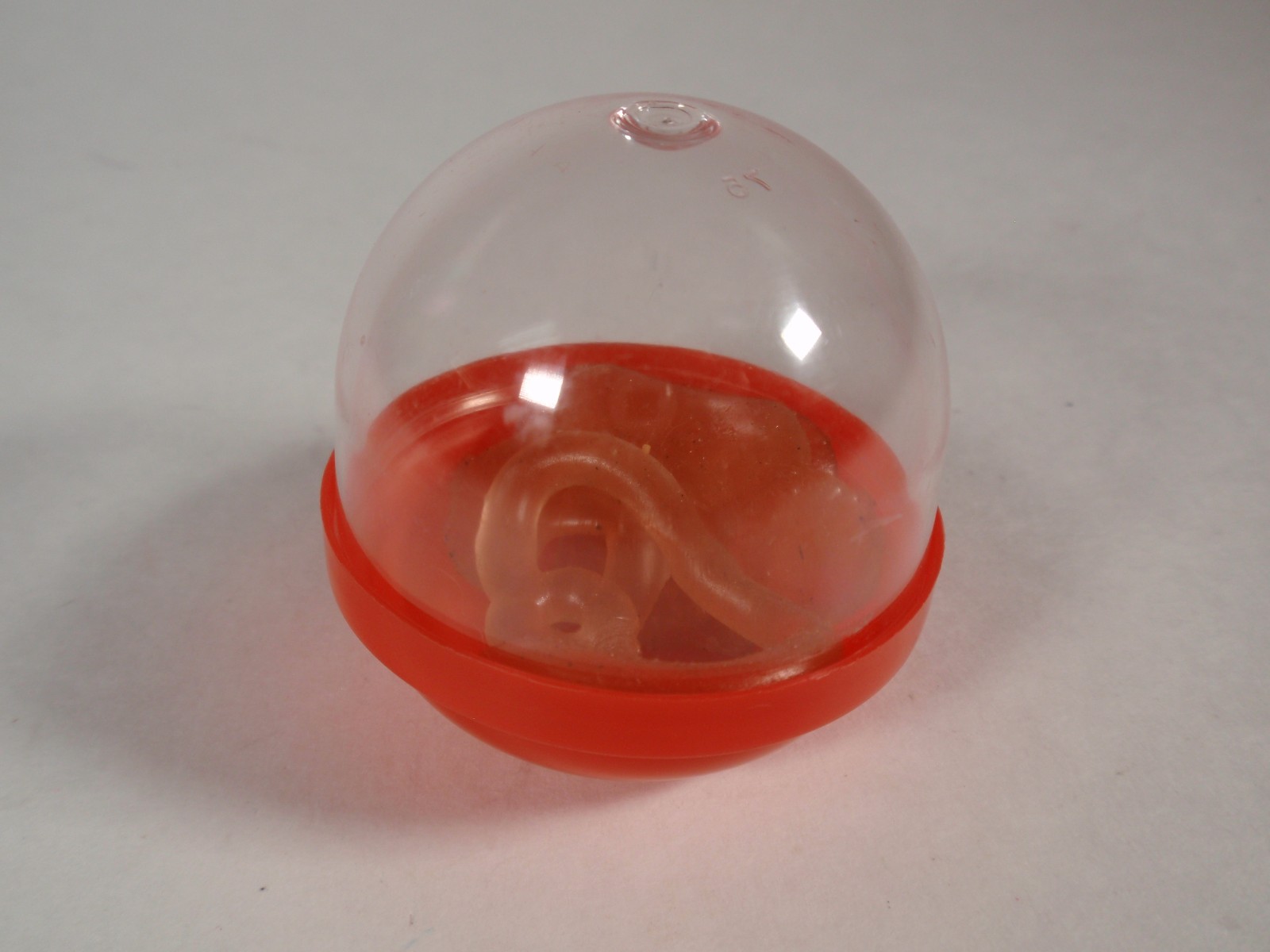 Gumball Machine Toy Prize Pink Sticky Hippo Long Tail Rubberized Flat W ...