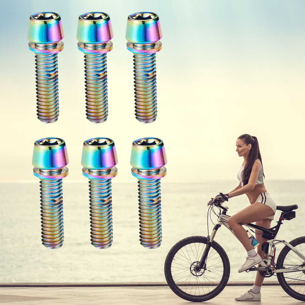 Bicycle Handlebar Stem Screw Lightweight Brake Lever Bolts (Multicolor ...