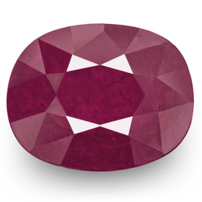 IGI Certified MADAGASCAR Ruby 4.79 Cts Natural Untreated Deep Pinkish ...