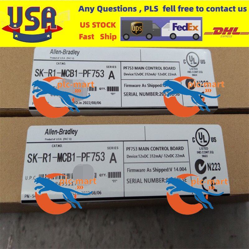 NEW ALLEN BRADLEY PF753 SK-R1-MCB1-PF753 MAIN CONTROL BOARD VFD DRIVE ...