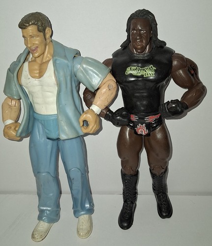 WWE USED Booker T & Simon Dean Ruthless Aggression Action Figure Jakks ...