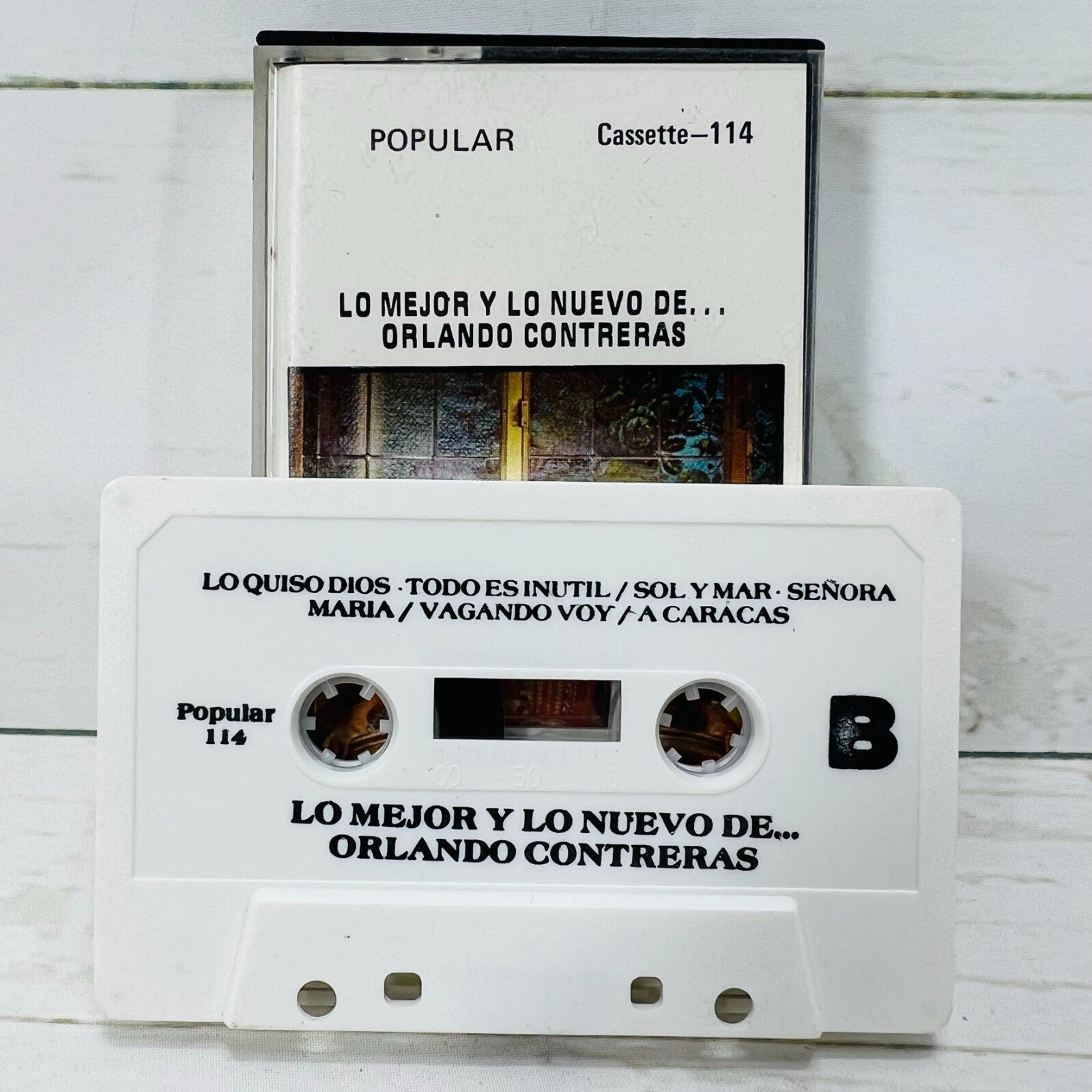 Orlando Contrera Cassette, Lo Mejor de Orlando Contreras, Boleros ...