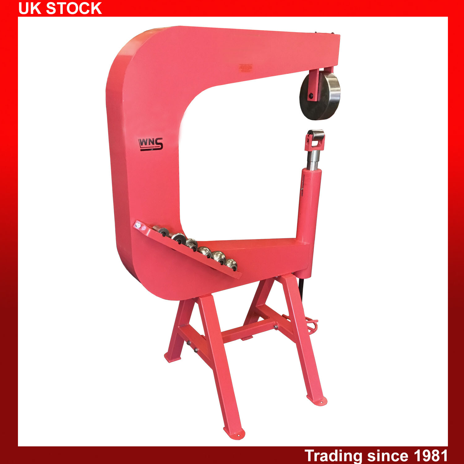 WNS Heavy Duty English Wheel Wheeling Machine 700mm 1 Top Roll 13 ...