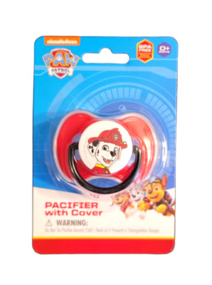 Pacifier With Cover - Nickelodeon Paw Patrol Marshall | eBay