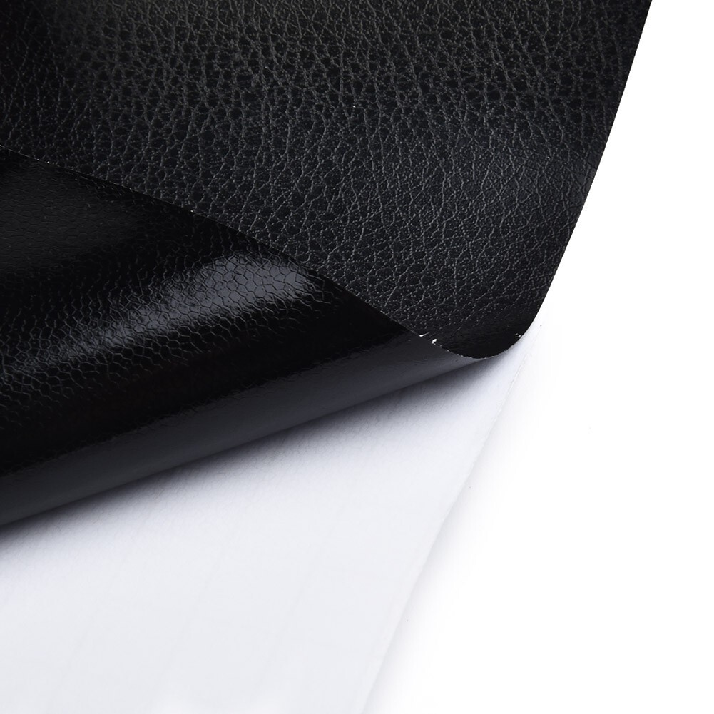 Skin Sticker Textured Grain Vinyl Wrap Interior Black 30cm*100cm Accs ...