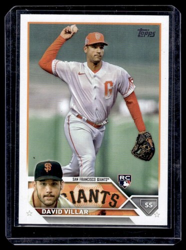 2023 Topps David Villar RC San Francisco Giants #277 | eBay
