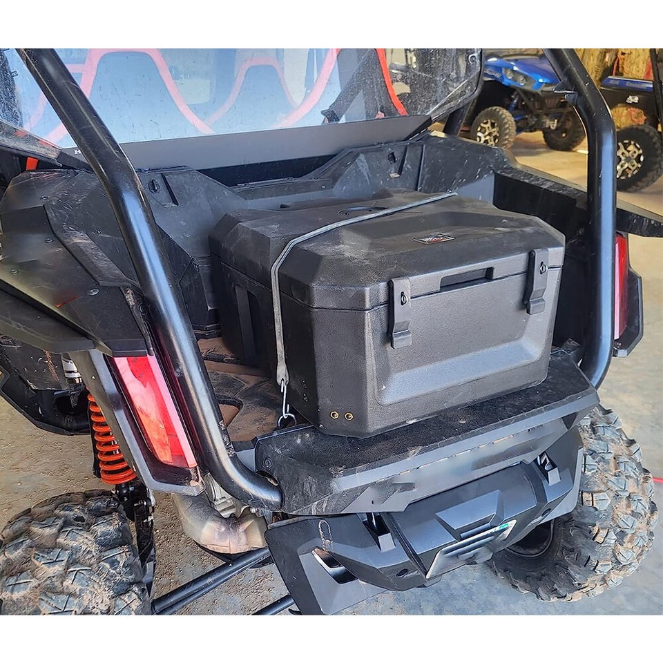 For 2019-2024 Honda Talon 1000R/1000X Rear Cargo Storage Bed Box 56L ...