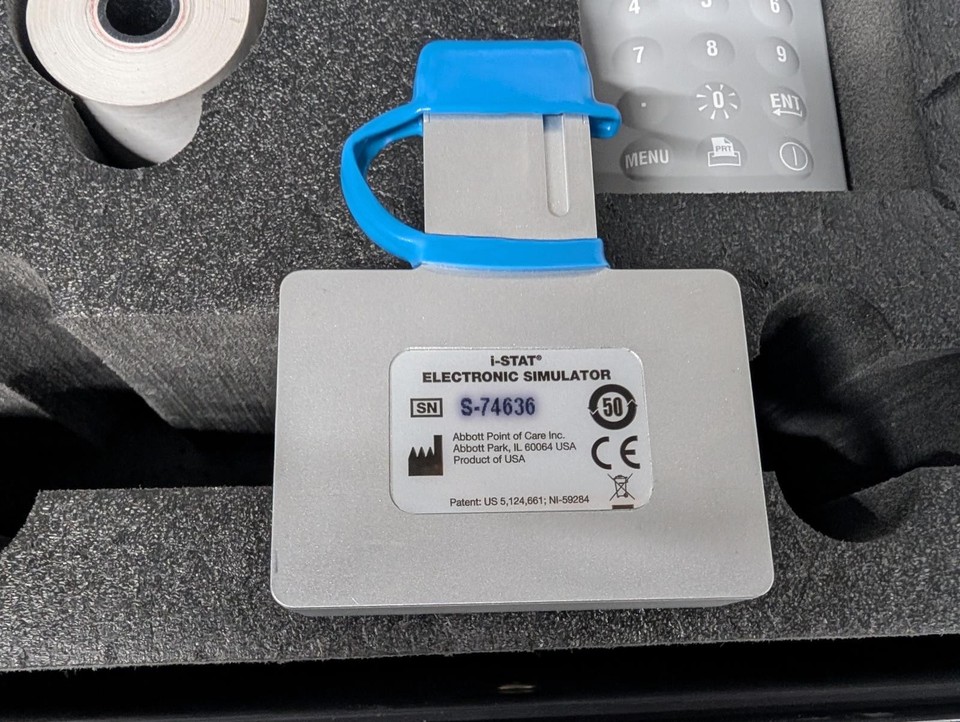 Abbott i-Stat 1 MN 300 Handheld Analyzer w/ Case & Accessories | eBay