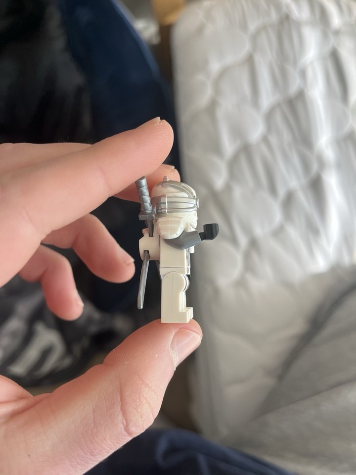 Lego Minifigure Lot: Golden Kai And White Nindroid | eBay