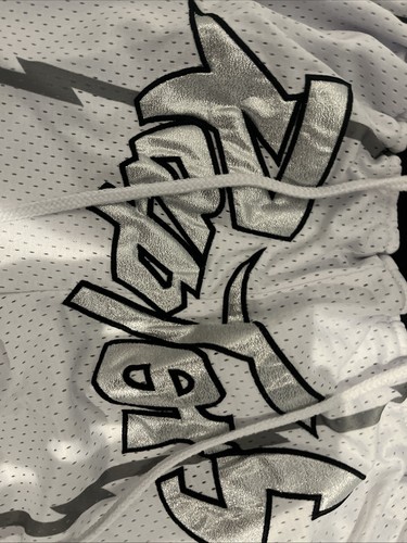 JustDon NBA Raptors Shorts White Size Small Great Condition | eBay