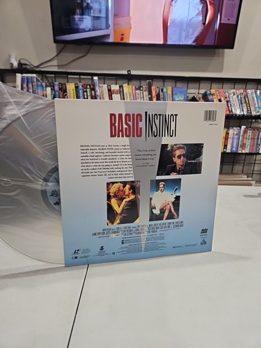 Basic Instinct Movie Laserdisc LD Laser 2 Disc Widescreen Michael Douglas Film | eBay