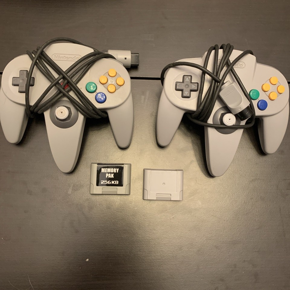 Nintendo 64 N64 Console System w/ OEM Controller & Cords | eBay