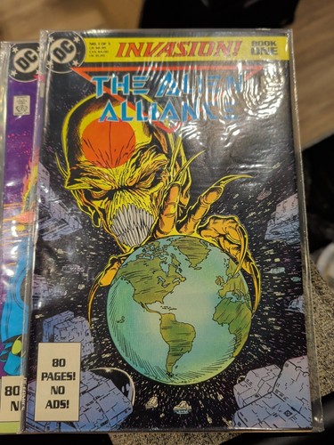Invasion! #1,2,3 / DC Comics 1988 Complete Set McFarlane | eBay