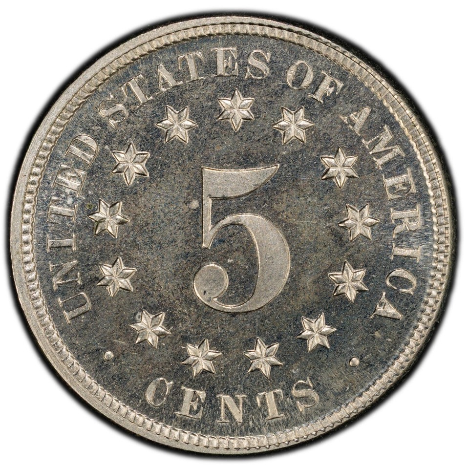 1872 Shield Nickel - PCGS PR66 - SUPERB & FULL CAMEO APPEARANCE | eBay