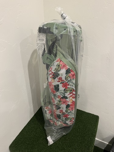 NEW!! CALLAWAY HYPERLITE ZERO STAND BAG 2025 GREEN TROPICS ALOHA ...