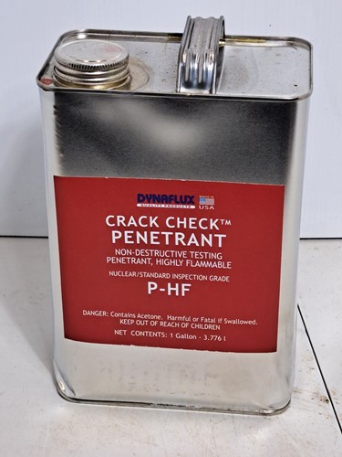Dynaflux PHF Penetrant Crack Check Inspection Grade 1 Gallon | eBay