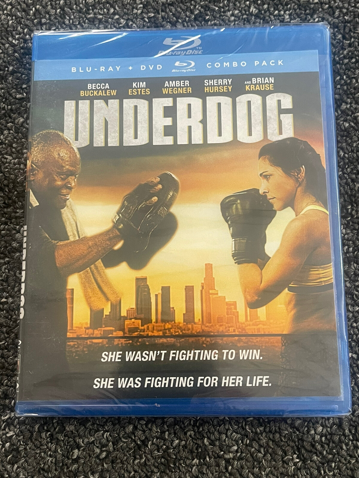 Underdog Blu-ray & DVD 2 Disc Set Boxing Movie Becca Buckalew New Still ...
