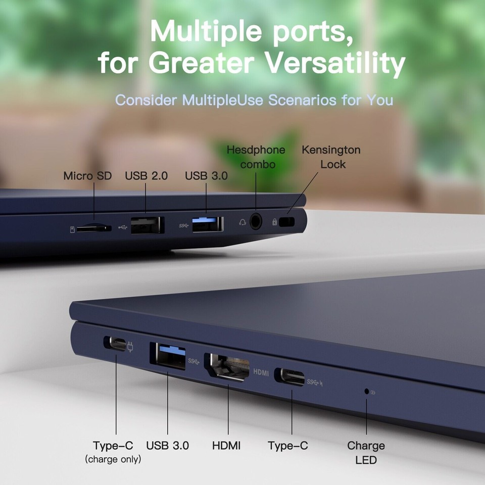 NIMO 15.6 FHD Laptop 16GB RAM 1TB SSD N100 Backlit KB WiFi 6 2 Years ...