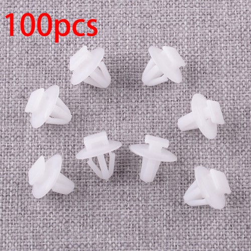 100x Plastic Door Panel Moulding Clips Retainers Fit For GM Pontiac ...